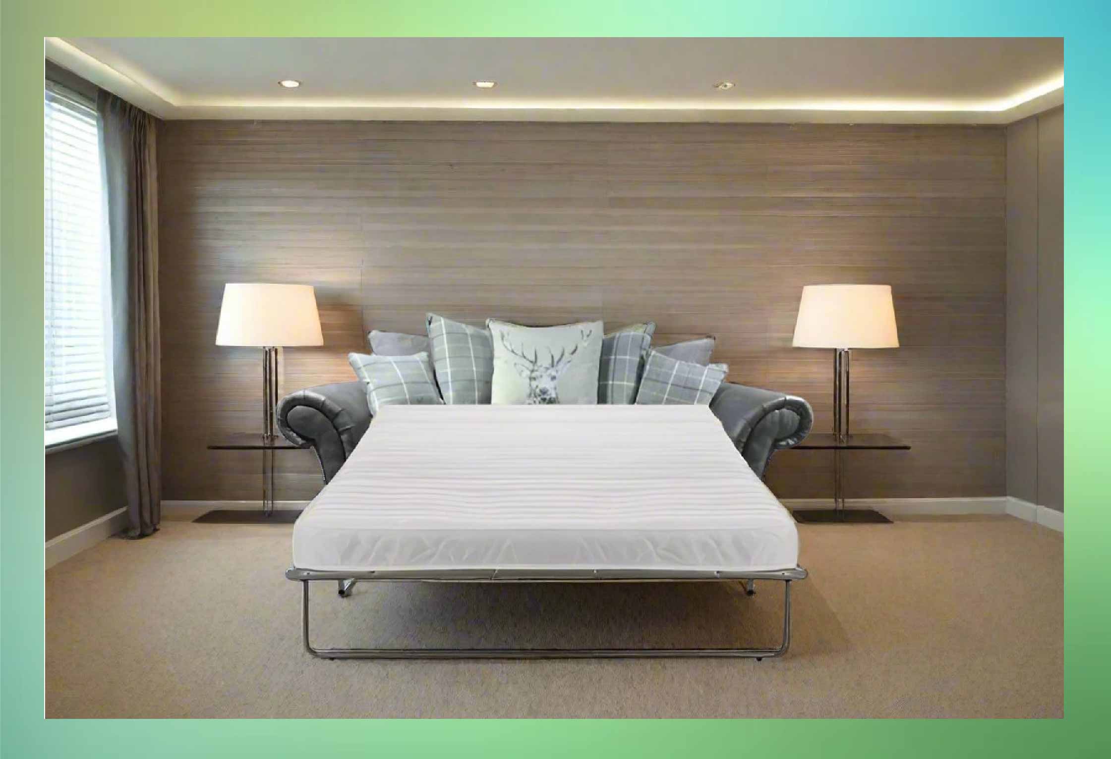 Darwin Pillow Back Sofa Bed – Sofa Emporium