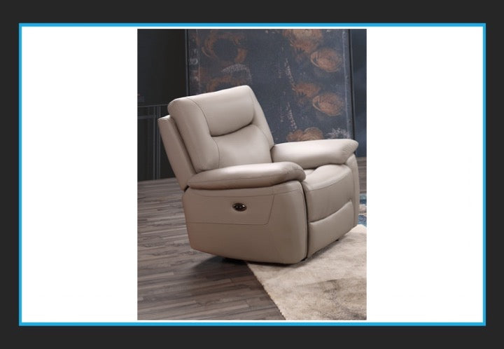 Lucia Leather Power Recliner Arm Chair – Sofa Emporium